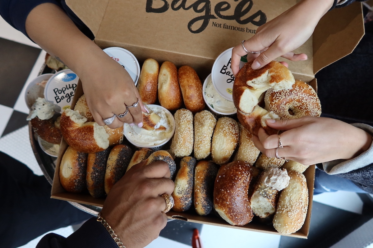 Viral Bagel Chain PopUp Bagels Opens First Houston Location This ...